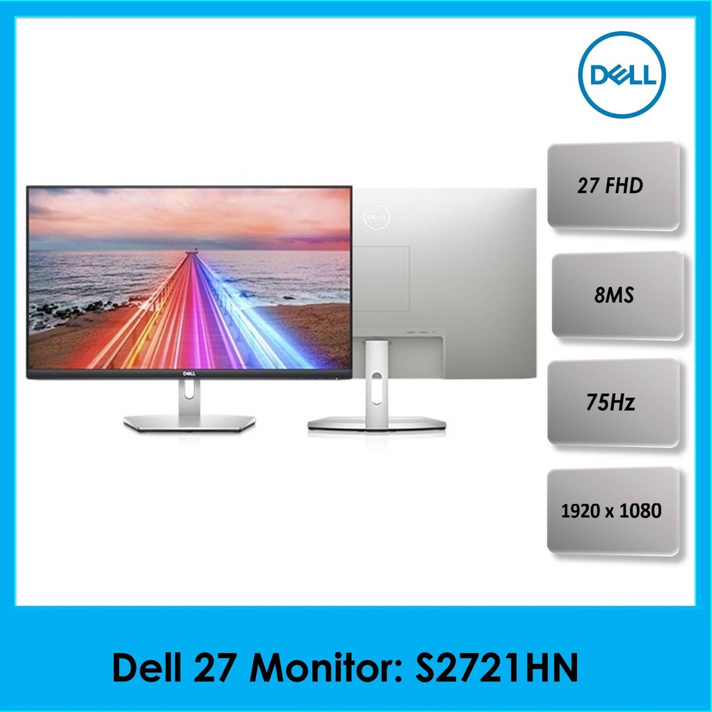 Dell S2721HN 27" FHD /FHD/IPS/4ms Monitor | Shopee Malaysia