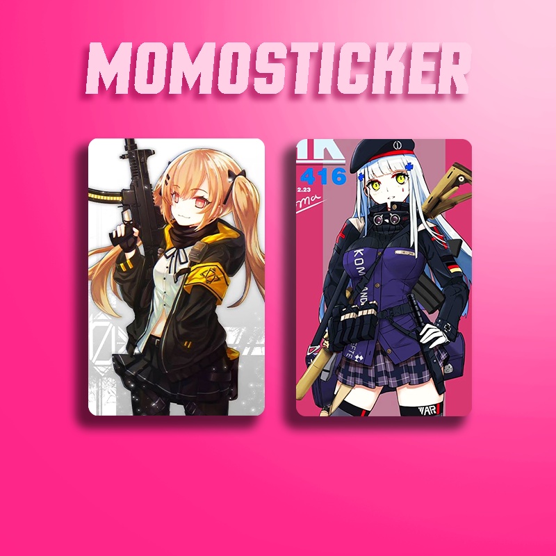 ANIME GIRL🔥 FRONTLINE GIRL 🔥 Card Skin Sticker 🔥 ATM Sticker 🔥 Bank ...