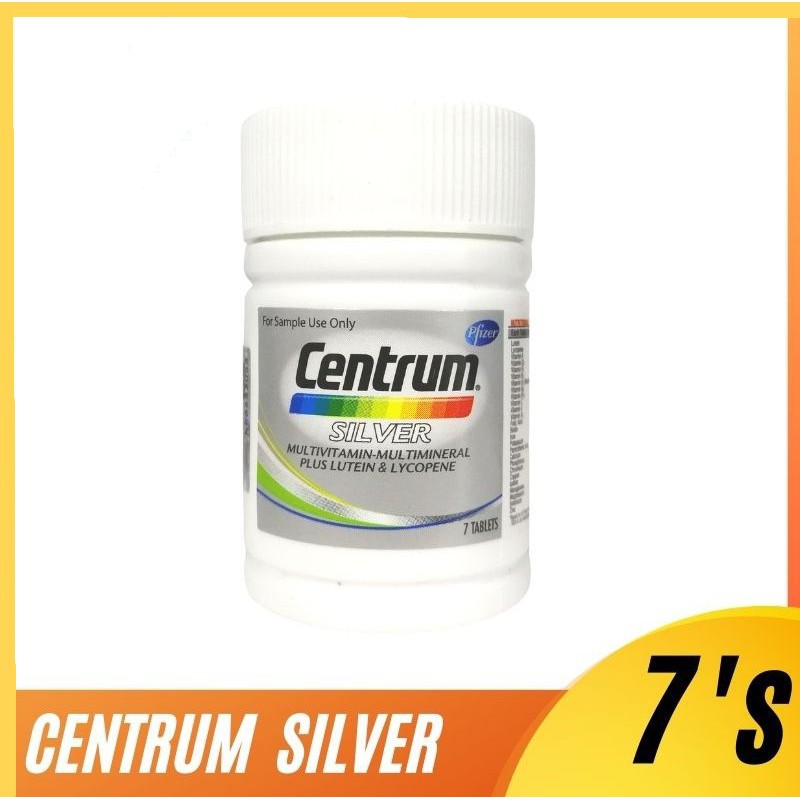 Centrum Silver Multivitamin Multimineral Plus Lutein for Adults Above ...