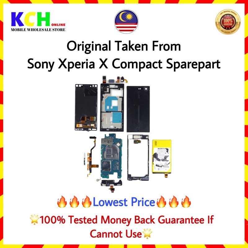 Original Teardown From Sony Xperia X Compact Sparepart Main Selfie ...
