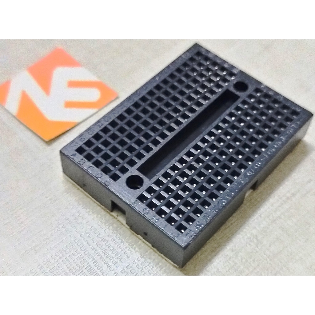 Breadboard 170 Points Black Mini Solderless PCB Hole Prototype Arduino ...