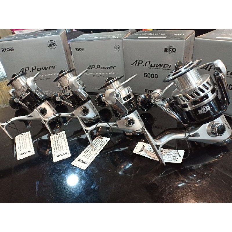 Ryobi AP Power Spinning Reel 1000/3000/8000/10000 | Shopee Malaysia