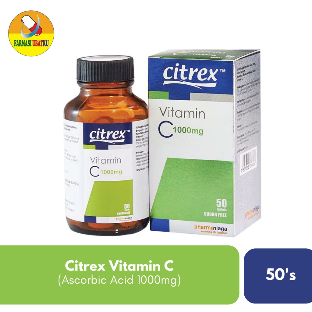 Citrex Vitamin C 1000mg Chewable (50s) | Shopee Malaysia
