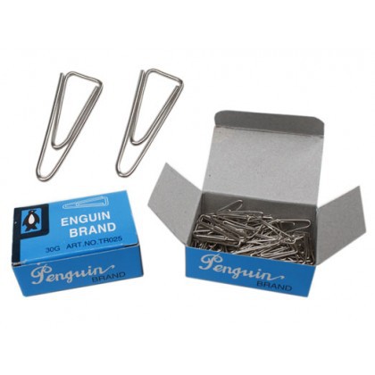 PENGUIN TRIANGLE PAPER CLIP 25MM / 31 MM | Shopee Malaysia