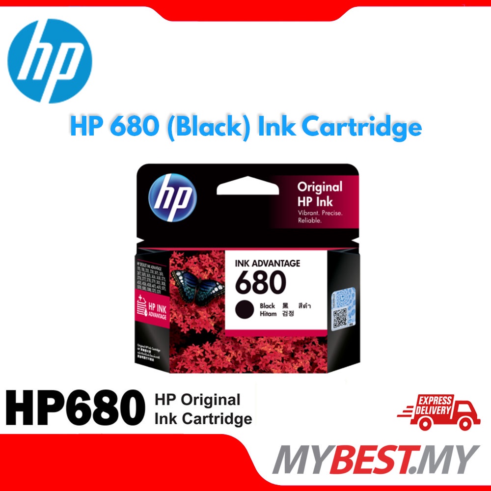 HP 680 BLACK / COLOR / TWIN PACK / COMBO PACK | Shopee Malaysia