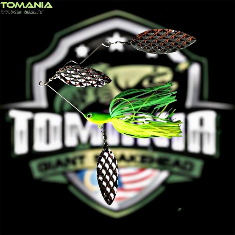 Tomania T-Spinner 31g Casting Fishing Lure ( Gewang Toman ) Sinking ...