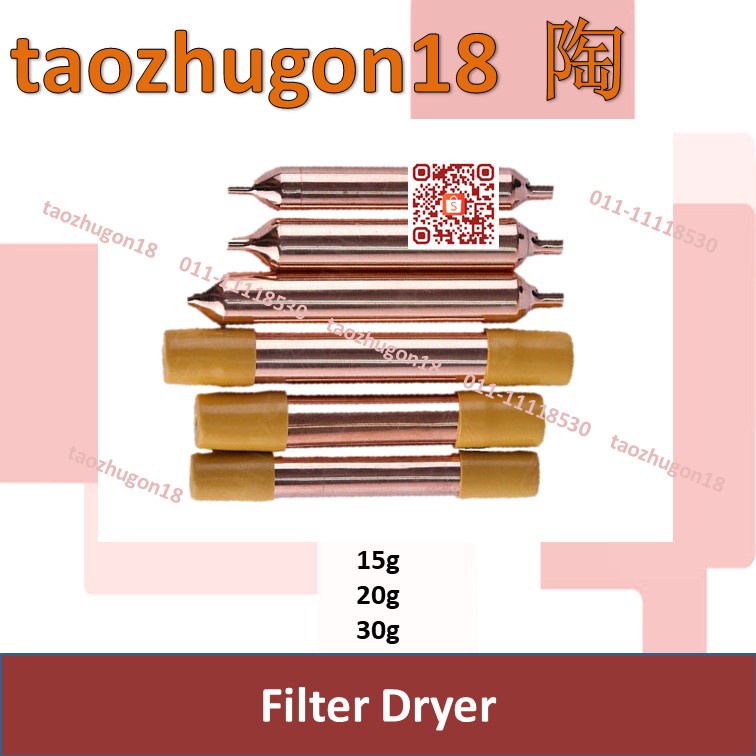 [1 Pcs] Filter Dryer 15g 20g 30g Fridge Refrigerator Freeze Accessories ...