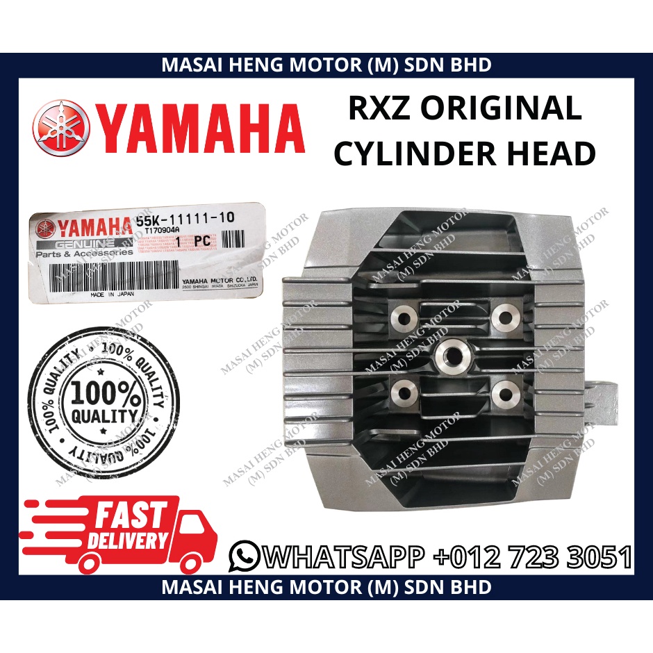 RXZ YAMAHA CYLINDER HEAD 💯% YAMAHA ORIGINAL PRODUCT | Shopee Malaysia