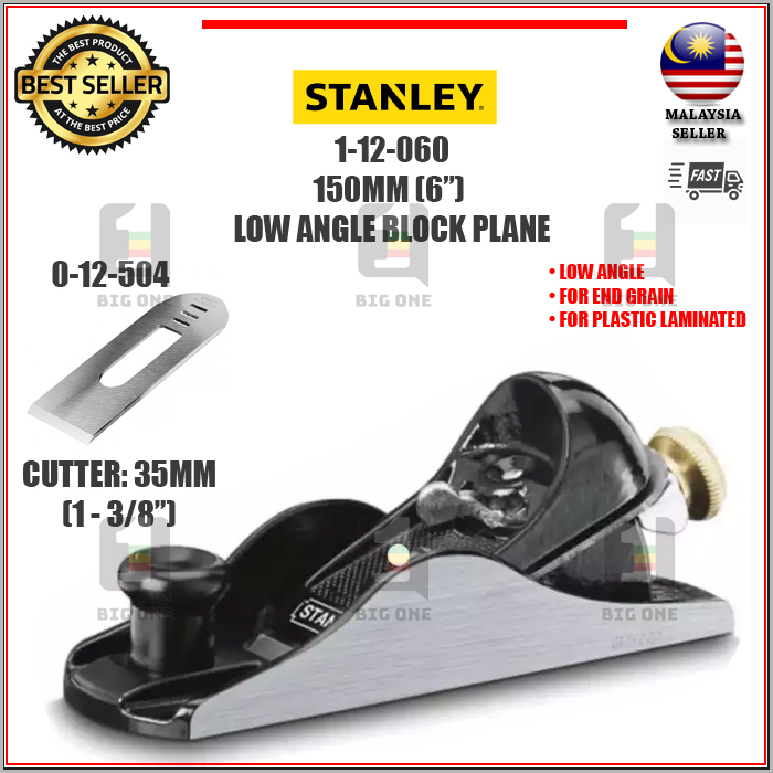 STANLEY BAILEY 12-060-1 LOW ANGLE CUTTER BLOCK PLANE 1-12-060 BLADE 12 ...