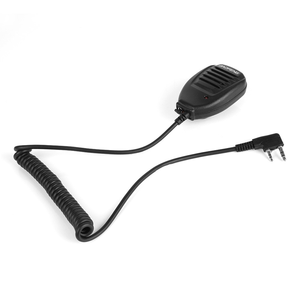 Original Baofeng Radio Speaker Mic Microphone PTT for Portable Two Way ...
