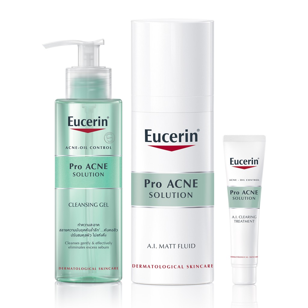 [Promotion] Eucerin ProACNE Solution (3 in 1 beauty set) pro acne 【Free ...