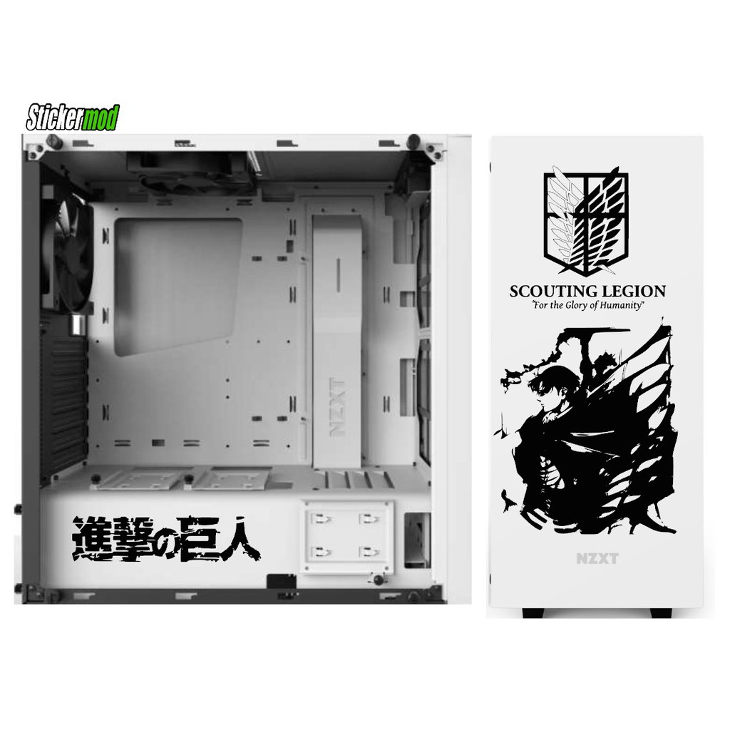 🔥NEW🔥 StickerMod UNIVERSAL ATTACK ON TITAN SCOUTING SQUAD LEVI AIGO DLM ...