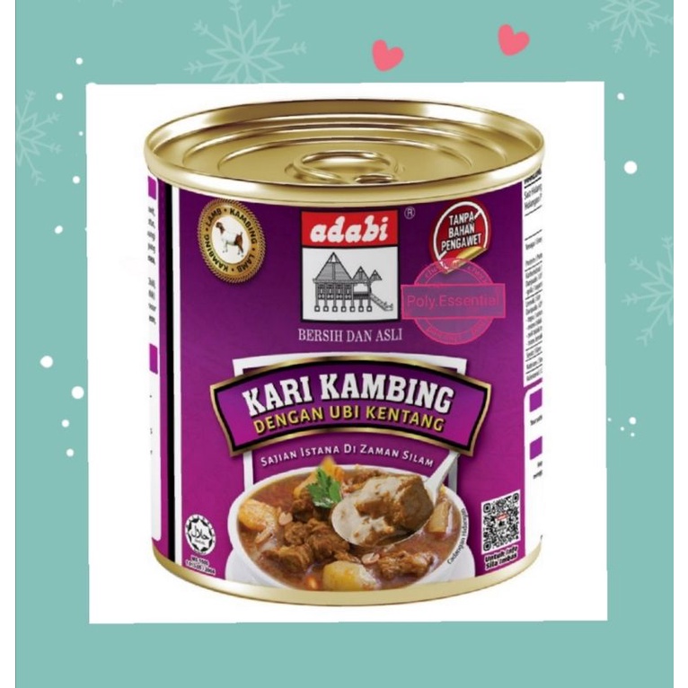 [Special Offer] ADABI KARI KAMBING 280g / kari daging/ kari ayam/ sup daging | Shopee Malaysia
