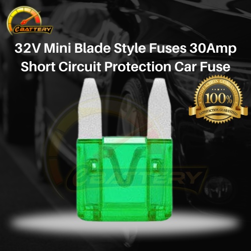 (MINI) 32V Mini Blade Style Fuses Short Circuit Protection Car Fuse ...