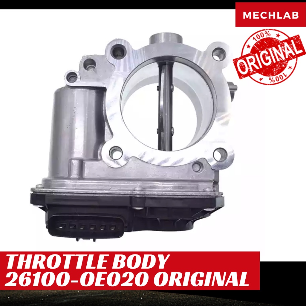 Throttle Body 26100 - OE020 Original Toyota Hilux REVO 2.4 GUN 125 ...
