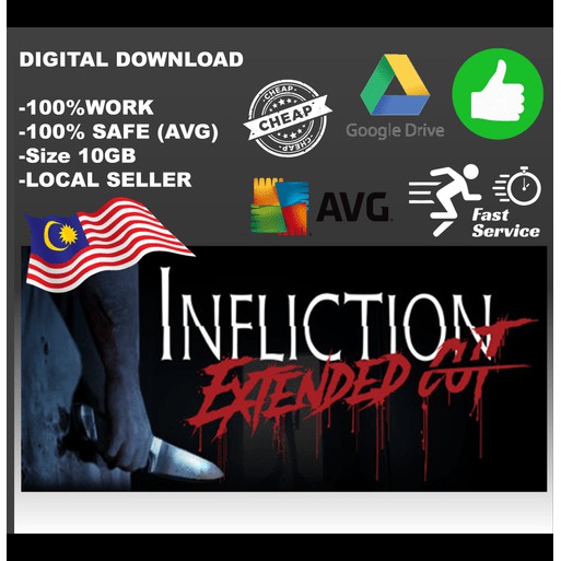 Infliction:Extended Cut Digital Download For Windows/PC | Shopee Malaysia