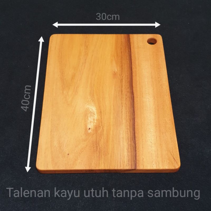 KAYU Kukei Mahogany cutting board 40cm x 30cm Whole board Without ...