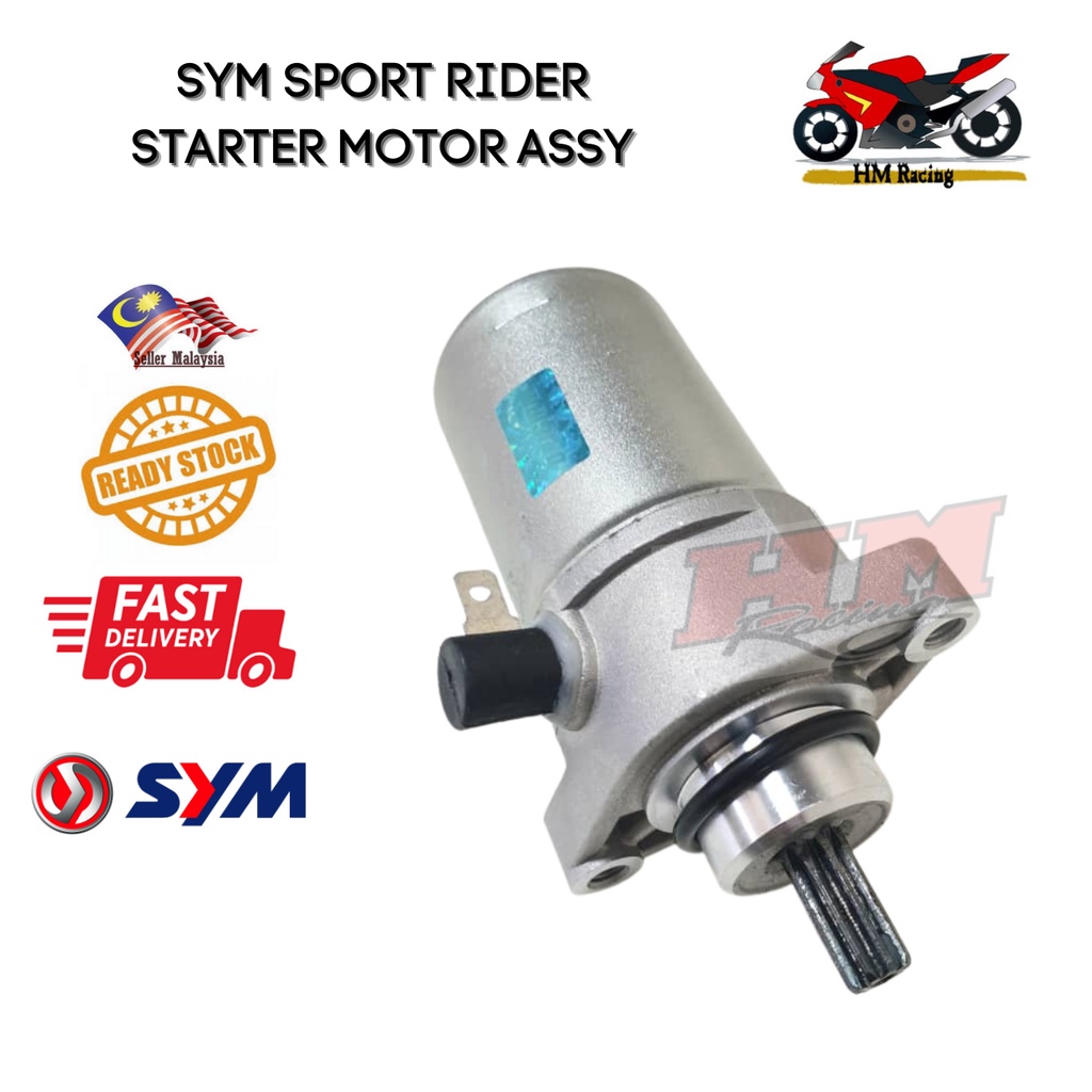 SYM SPORT RIDER 125 - STARTER MOTOR ASSY (READY STOCK AT KL/SABAH ...