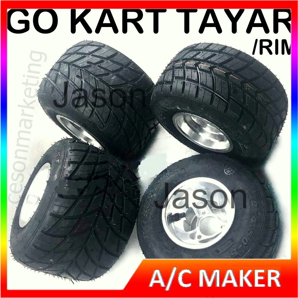 Four wheel go kart 10X4.50-5 11X7.10-5 wheels Rain tire tyre tayar ...