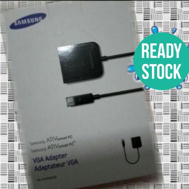 Samsung VGA Adapter Dongle (Black) | Shopee Malaysia