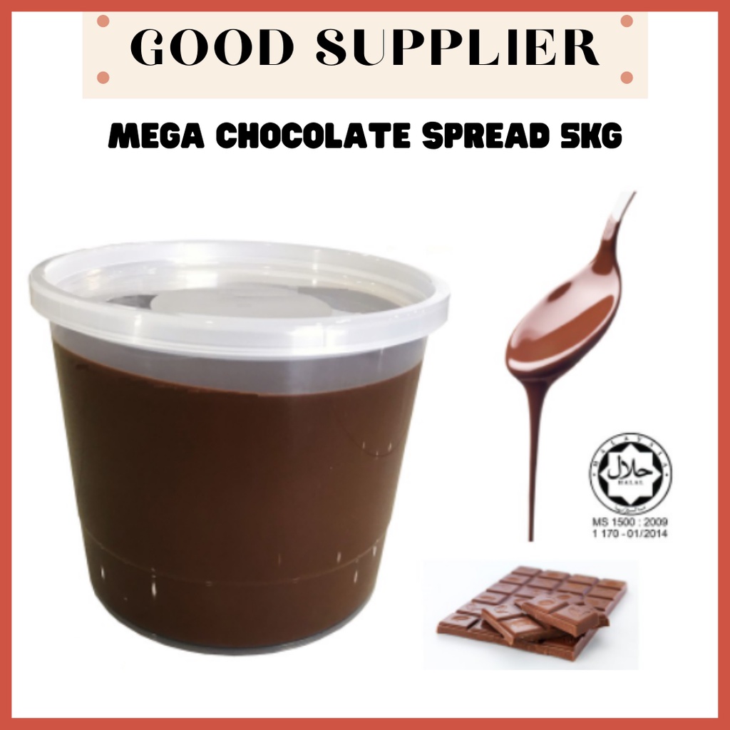 [Premium] Waffle Mega Chocolate Spread 5KG 特級巧克力醬 | Shopee Malaysia