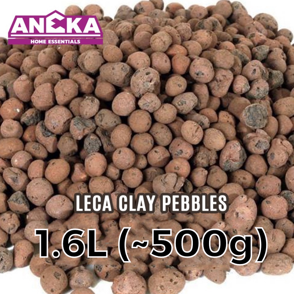 ANEKA 1KG ~2.5L HOLLAND Hydro Stone Leca Clay Pebbles Clay Ball Leca ...