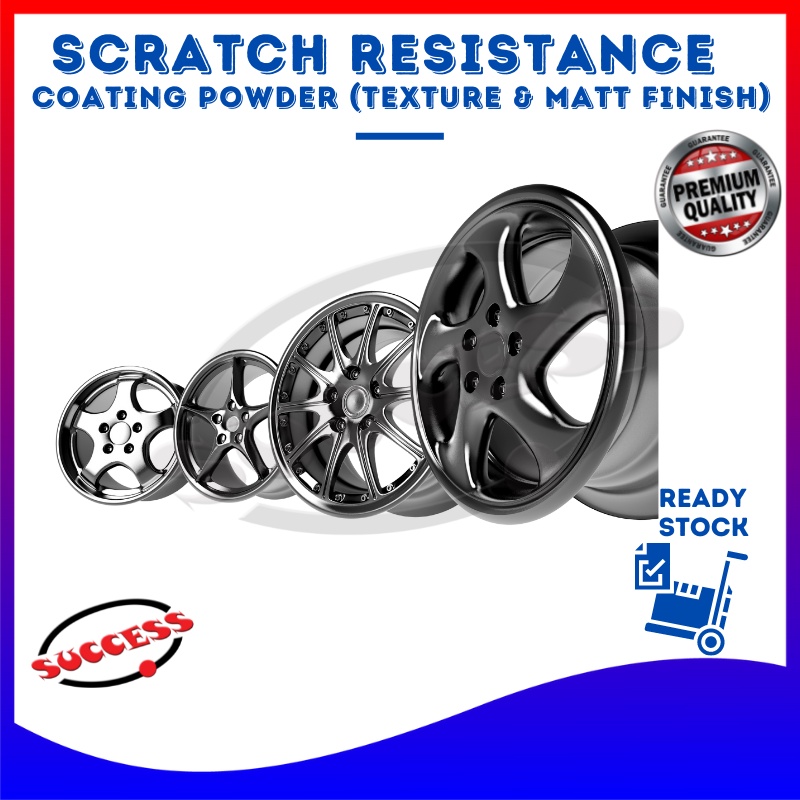 SUCCESS Scratch Resistance TEXTURE MATT Finish Epoxy Powder Coating ...