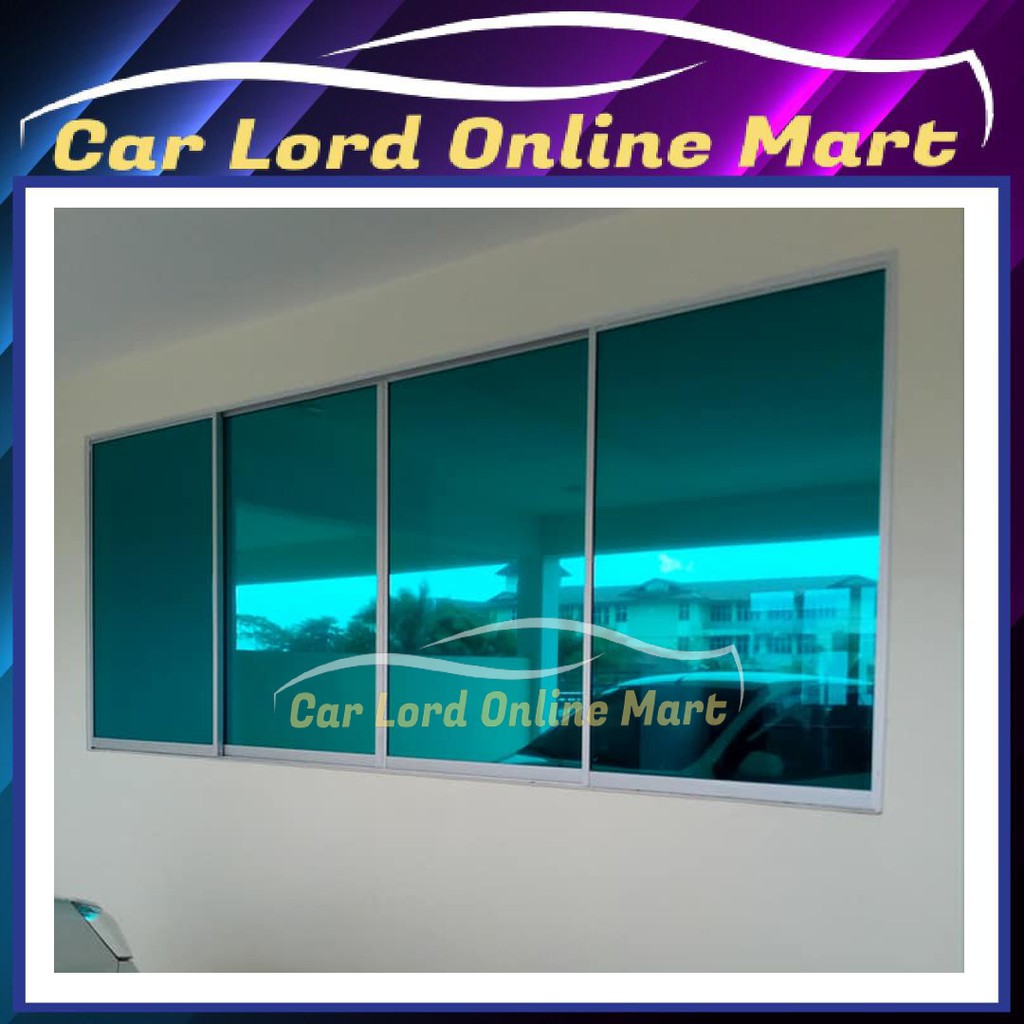 Tinted Rumah UV Blue Silver / House Tinted Window Film | Shopee Malaysia