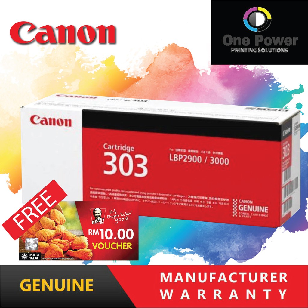 Canon 303 Toner Cartridge (New Stock) | Shopee Malaysia