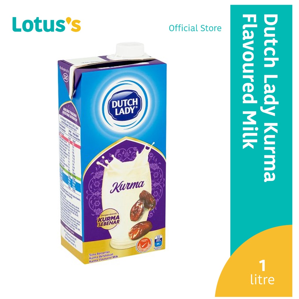 Dutch Lady Kurma Flavoured Milk 1L | Shopee Malaysia