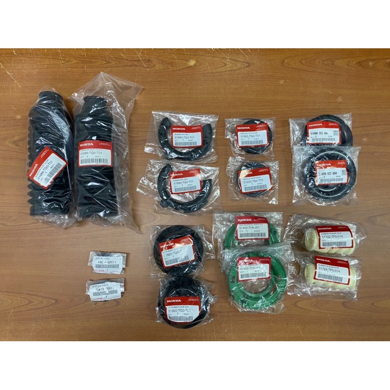 HONDA INSIGHT / CITY TMO (16@items) FRONT ABSORBER BUSH,COVER,REBOUND ...