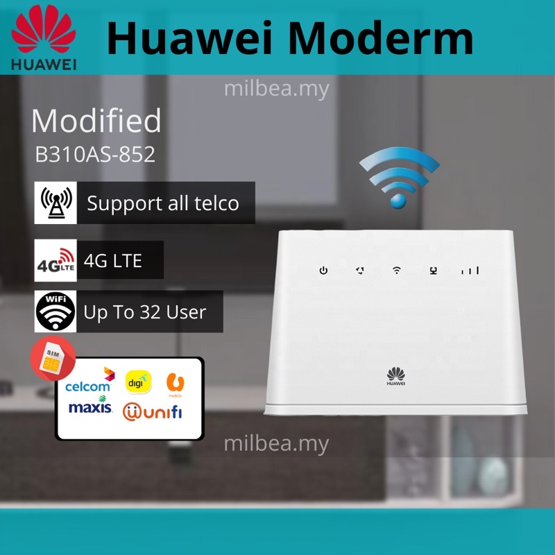 HUAWEI Modem B310 modified modem wifi modem sim card wifi modem router ...
