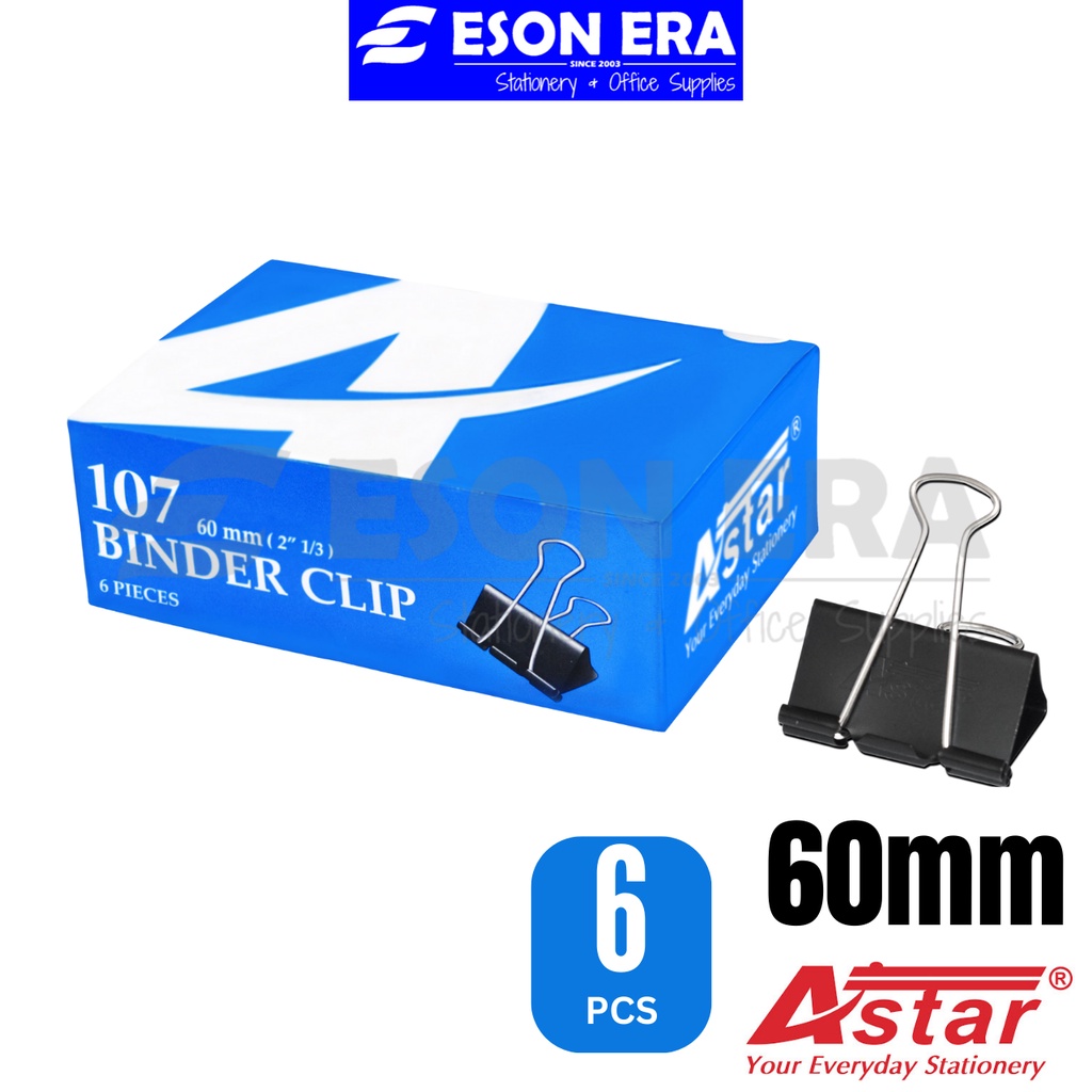 Astar Binder Clip 12pcs/Box size 15mm,19mm,25mm,32mm,41mm,51mm,60mm ...
