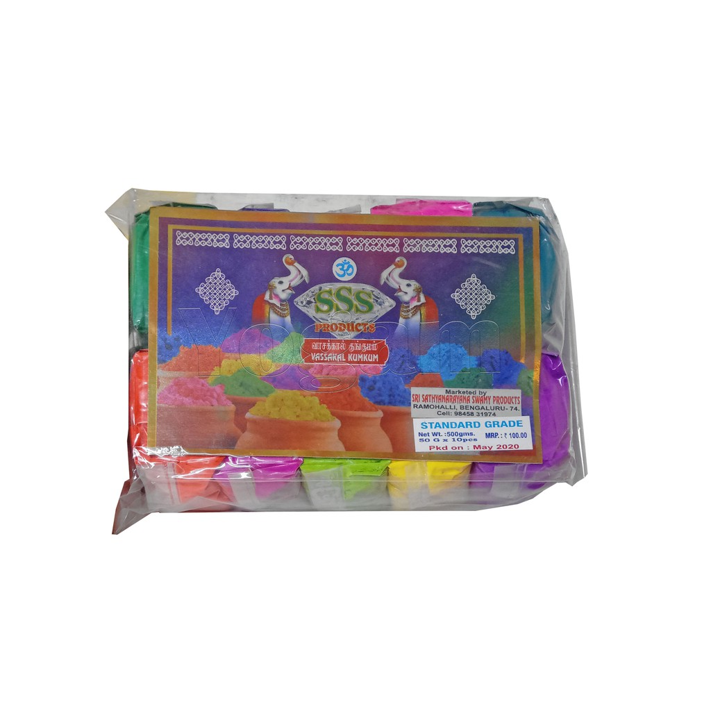 Yogam Rangoli colors / Kolam colors powder 450g | Shopee Malaysia