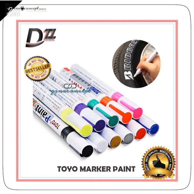 Toyo Tyre Marker Paint Pen - 11 colors | Shopee Malaysia