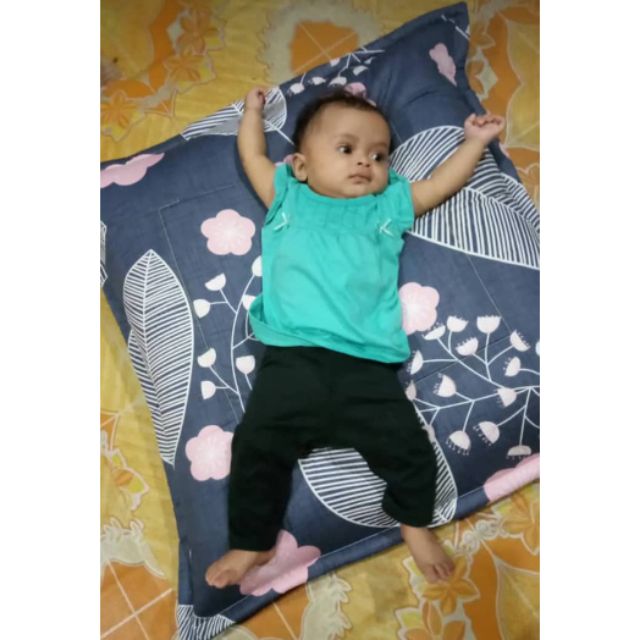 BANTAL besar petak bantal santai kekabu asli handmade 😍 😍 | Shopee Malaysia