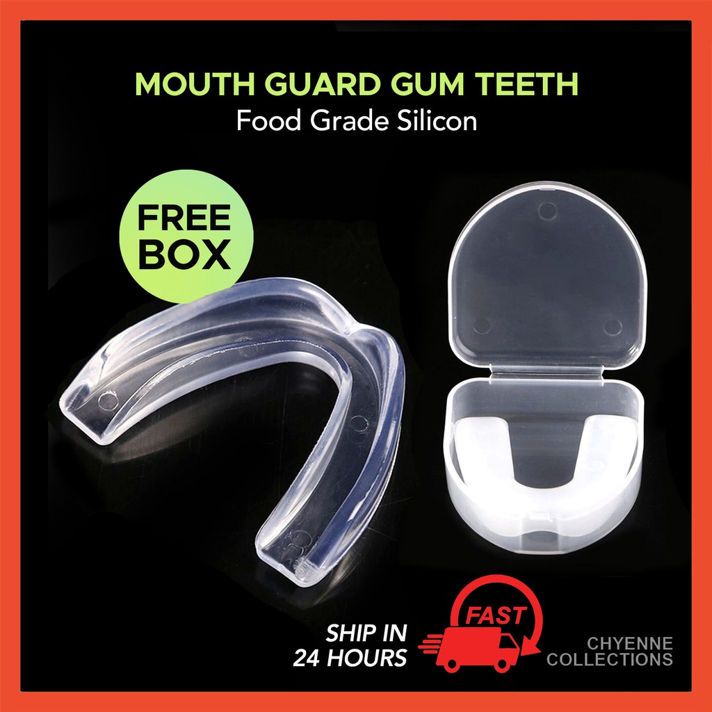 Sport Mouth Guard with Box • Gum Teeth Shield Boxing Protector Adult ...