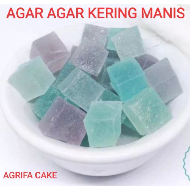 Agar To Dry Sweet/agar agar agar Sweets 500 Grams | Shopee Malaysia