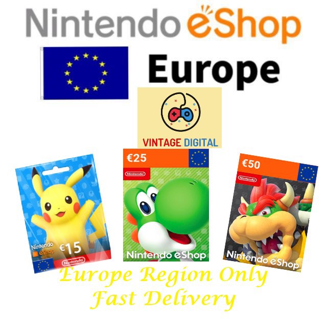 Nintendo Switch Game eShop EUROPE EU | Shopee Malaysia
