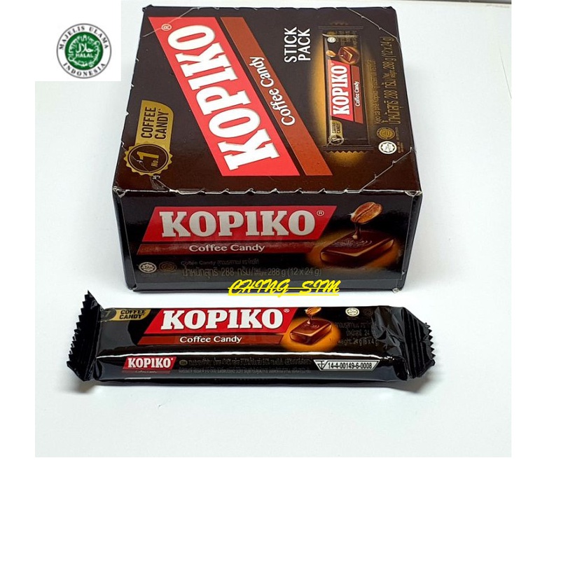 Kopiko - Coffee Flavoured Stick Candy (24g per stick) Famous Classic ...