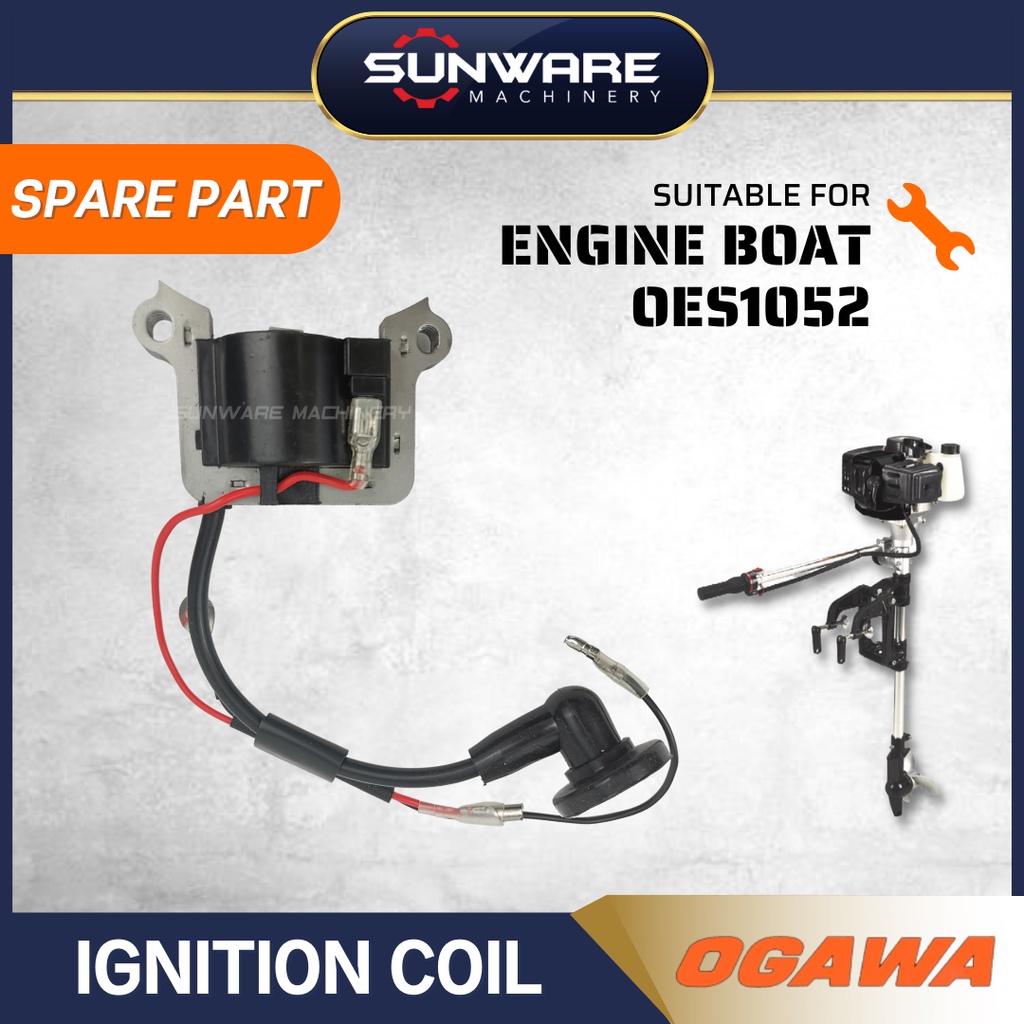 OGAWA OES1052 Engine Boat - Coil Api Ignition Coil (Original Spare Part ...