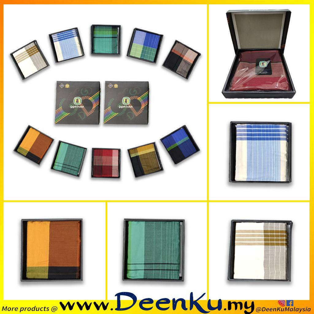 KAIN PELIKAT GAJAH DUDUK WARNA BOX PACKAGING ASLI - SARUNG PELIKAT ...