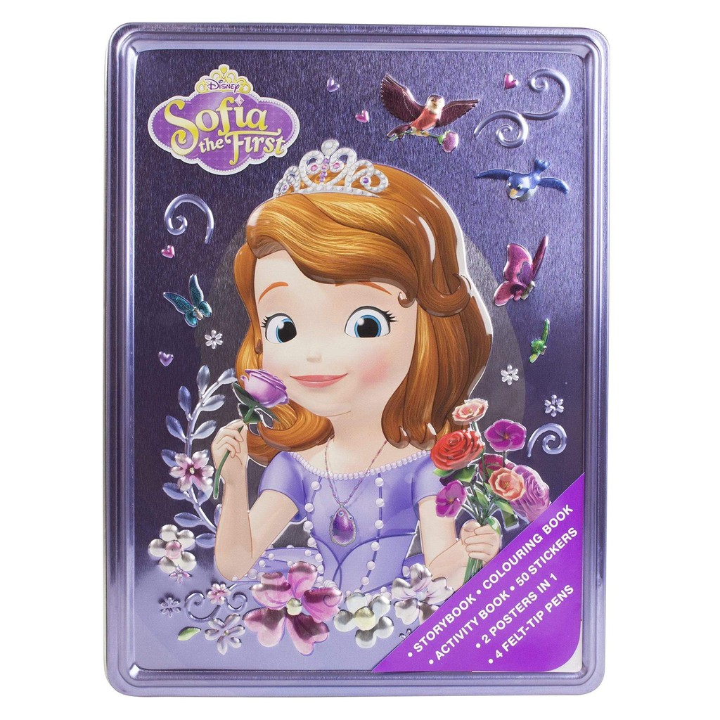 Disney Sofia The First: Activity Tin | Shopee Malaysia