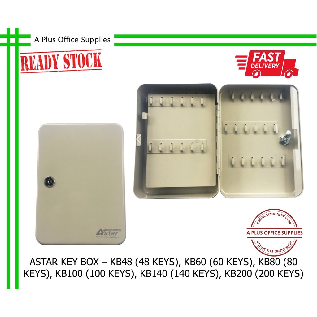 ASTAR Key Box / Kotak Kunci - KB48, KB60, KB80, KB100, KB140, KB200 ...