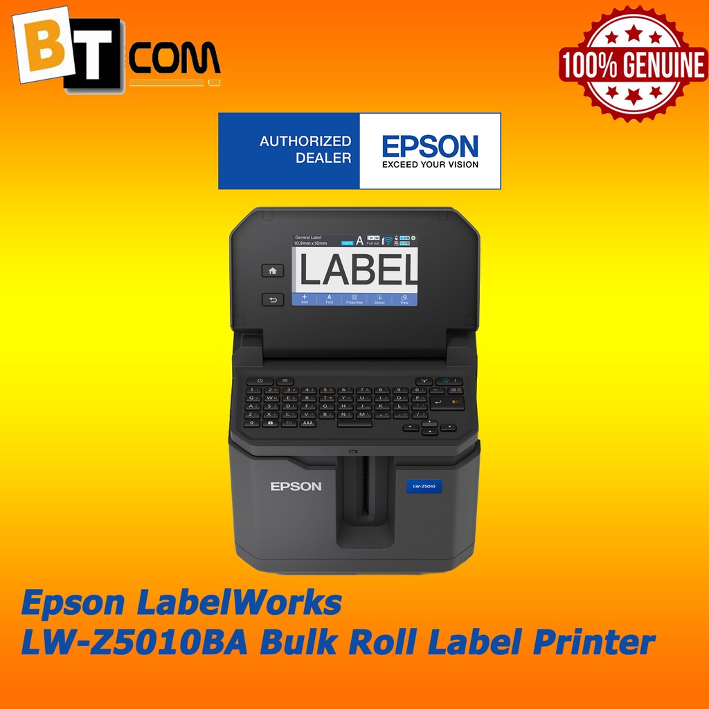 (PRE-ORDER 14DAYS) Epson LabelWorks LW-Z5010BA Bulk Roll Label Printer | Shopee Malaysia