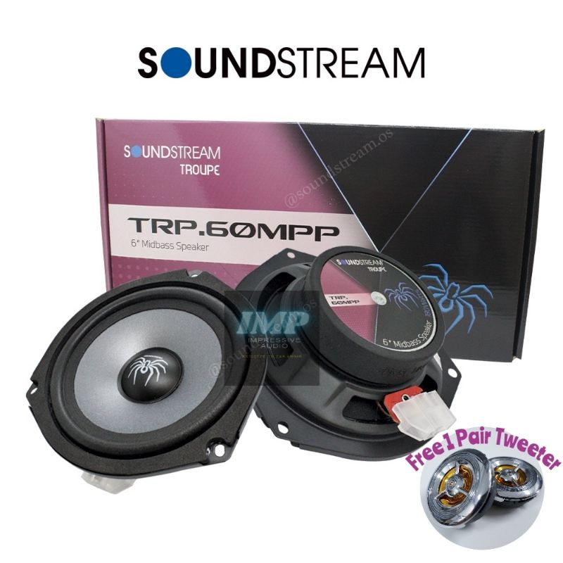 Soundstream TRP.60MPP PERODUA/PROTON PLUG AND PLAY SPEAKER 180WATTS ...