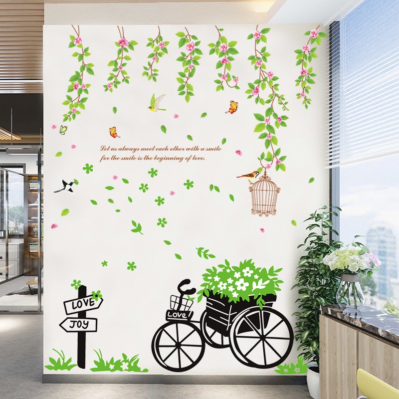 【wuxiang】2pcs/set Dining room wall sticker wall decoration | Shopee ...