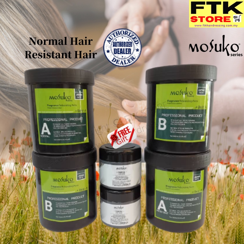Mosuko Fragrance Rebornding cream 1 & Neutralizer - 1000ml (Twin Set ...