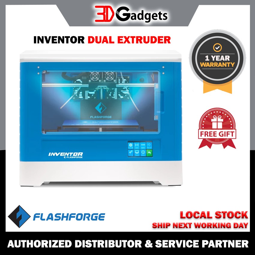 FlashForge Inventor Dual Extruder 3D Printer | Shopee Malaysia