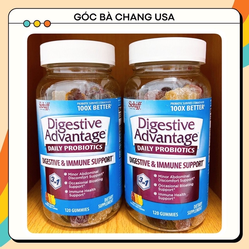 [NEW] Schiff Digestive Advantage Probiotic 120 Digestive System ...